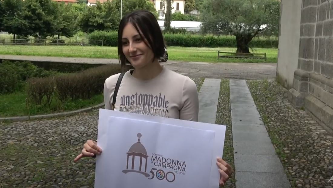 500 anni di Madonna di Campagna, abbiamo incontrato l'autrice del logo ...